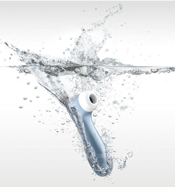 Satisfyer Pro 2 Air Pulse Stimulator Rechargeable - Blue - Liberated ...